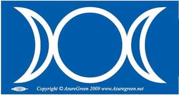Triple Moon bumper sticker - Walmart.com