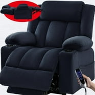 Sfxingyou Large Power Swivel Rocker Recliner with Massage and Heat, USB ...