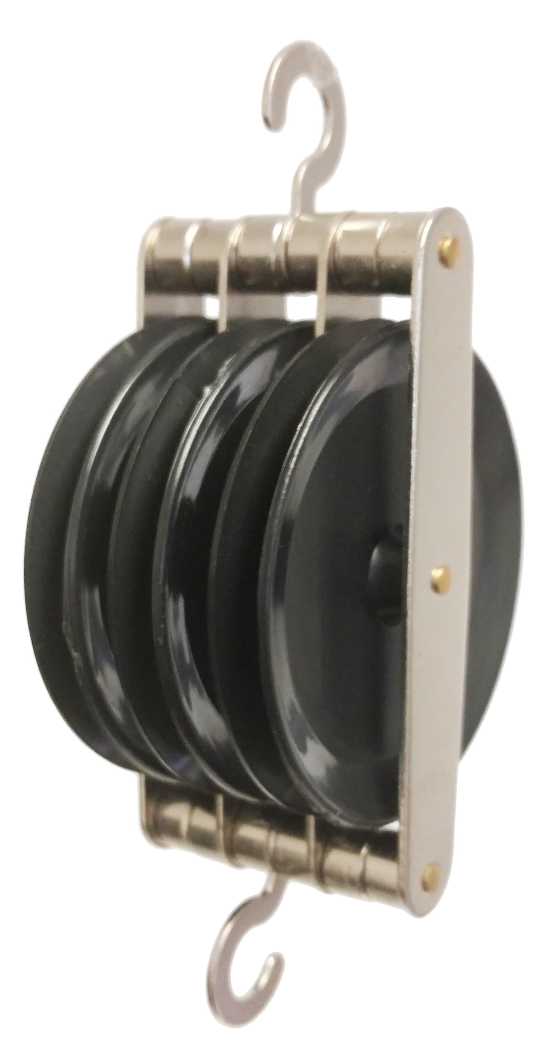 Pulley, Triple Parallel Metal Housing Plastic - Walmart.com