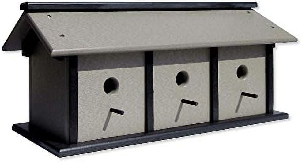 Triple Post Mount House (Black & Gray) - Walmart.com