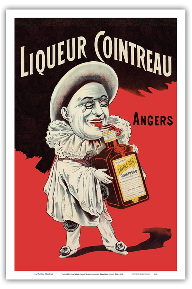 Triple Sec Cointreau Orange Liquor - Angers France - Vintage ...
