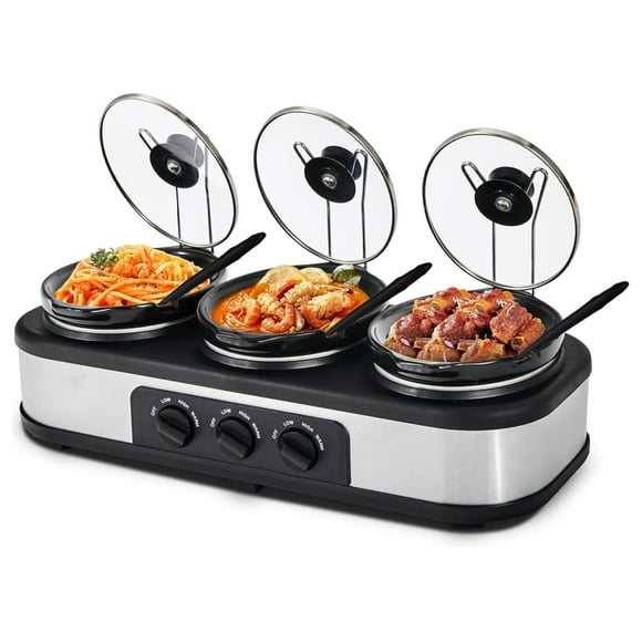 Triple Slow Cookers
