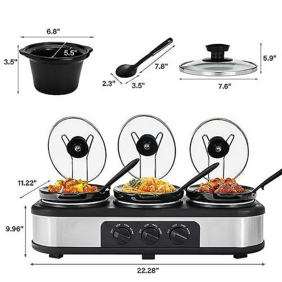 Triple Slow Cookers