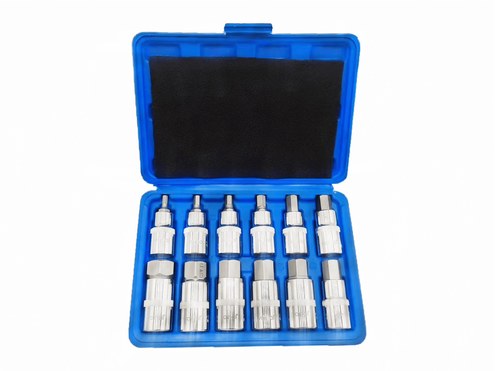 Triple Square Socket Set 12pcs, Enhanced Storage Case Heat Treated ...