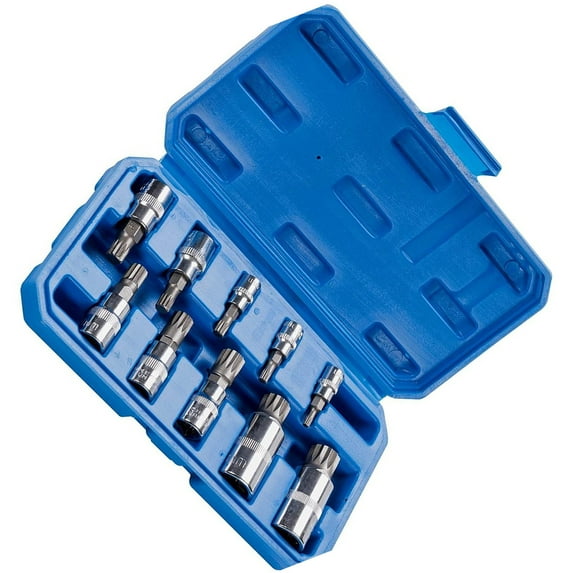 Triple Square Spline Bit Socket Set,Socket Adapter 12 Point Triple ...