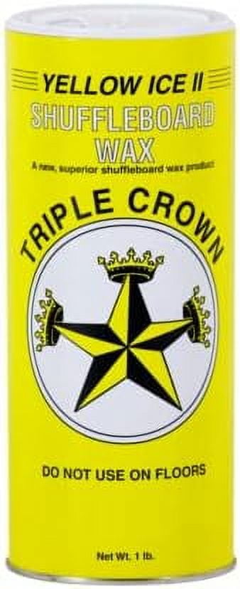 Triple Yellow Ice II Medium-Fast Speed Table Shuffleboard Powder ...