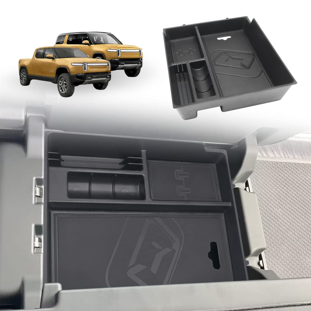 TripleAliners for Rivian R1T OIF8 & R1S Center Console Organizer ...