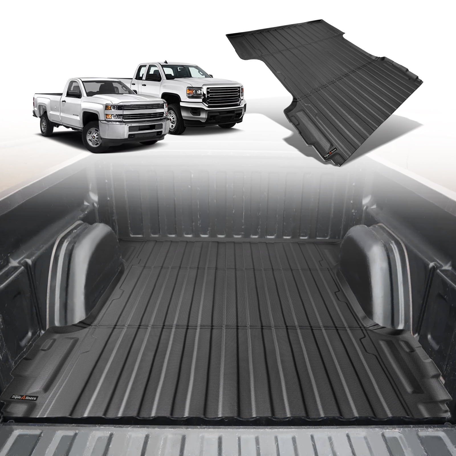 TripleAliners Truck Bed Mat for 2007-2019 Chevy Silverado/GMC Sierra ...