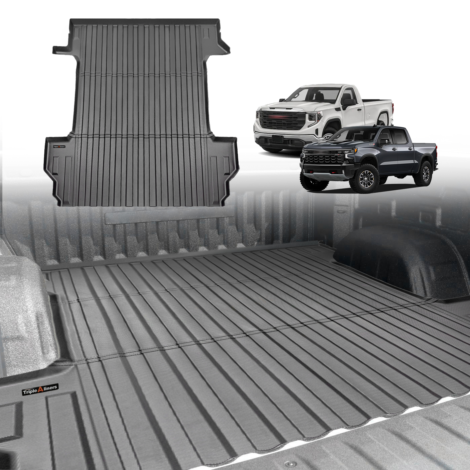 Penda 61032SR 8 ft. Under Rail Bed Liner for 2019 Plus GMC Silverado ...