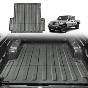 Rough Country Liner - Rubber Bed Mat for Pickup 2004-2014 Ford F-150 ...