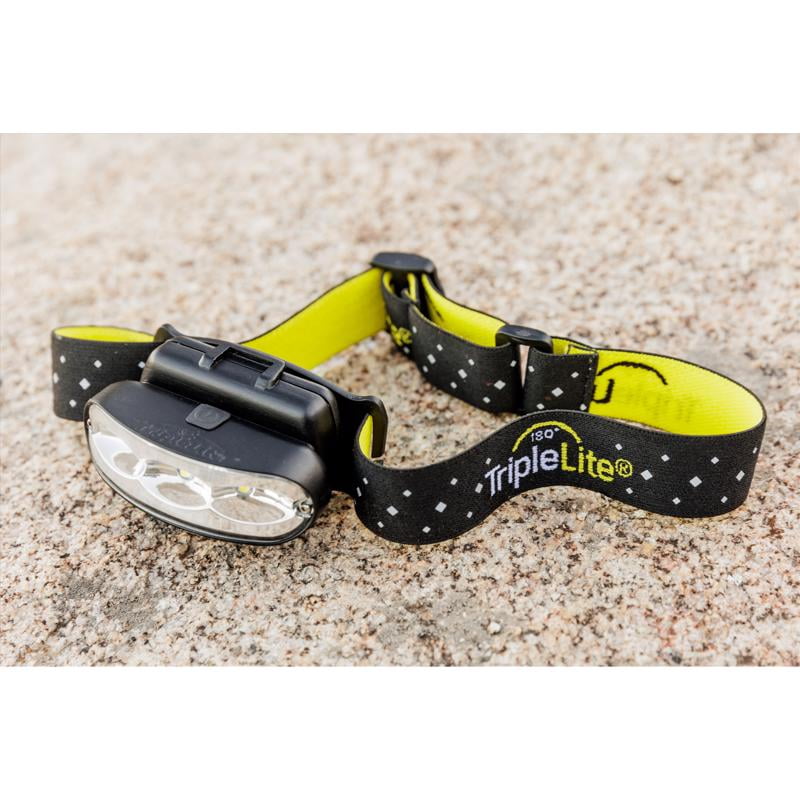 TripleLite 530 lm Black LED Head Lamp AAA Battery - Walmart Business ...
