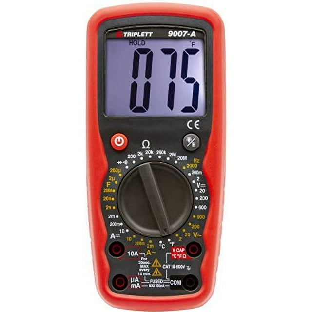 Triplett - 9007-A - High Performance 2000 Count Digital Multimeter ...