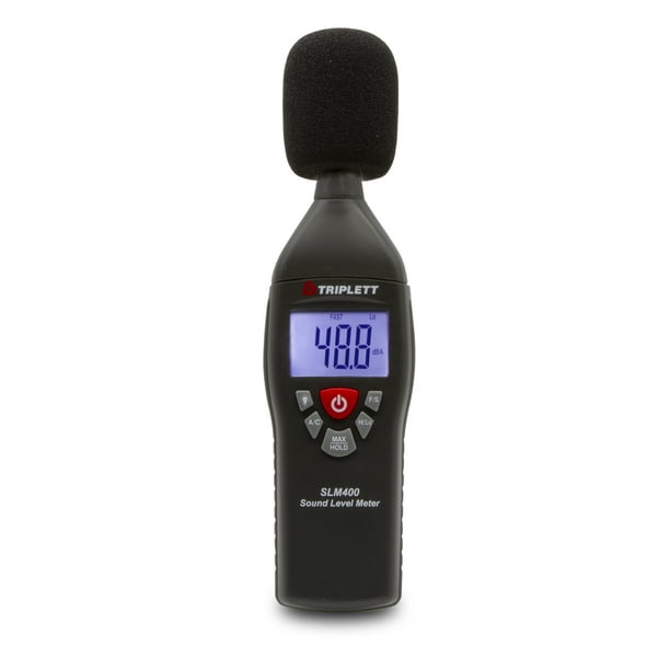 Triplett SLM400 Decibel Sound Level Meter, 35 to 130dB - Walmart ...
