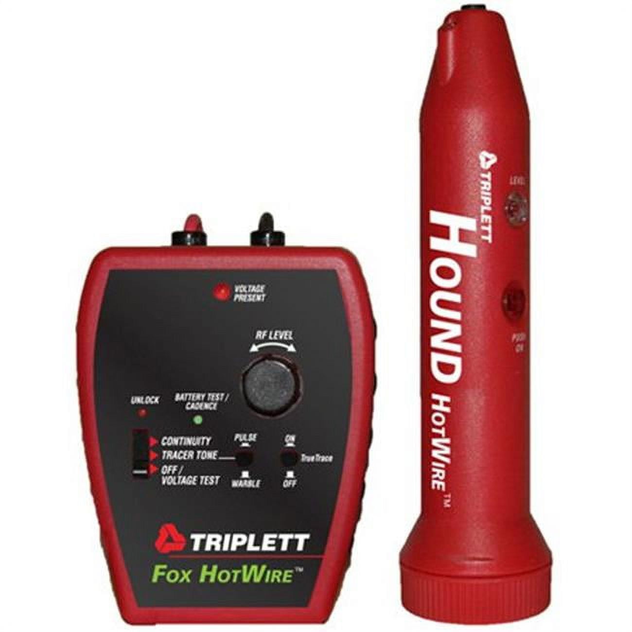 Triplett Fox & Hound HotWire Live Wire Tone and Probe Wire Tracing Kit ...