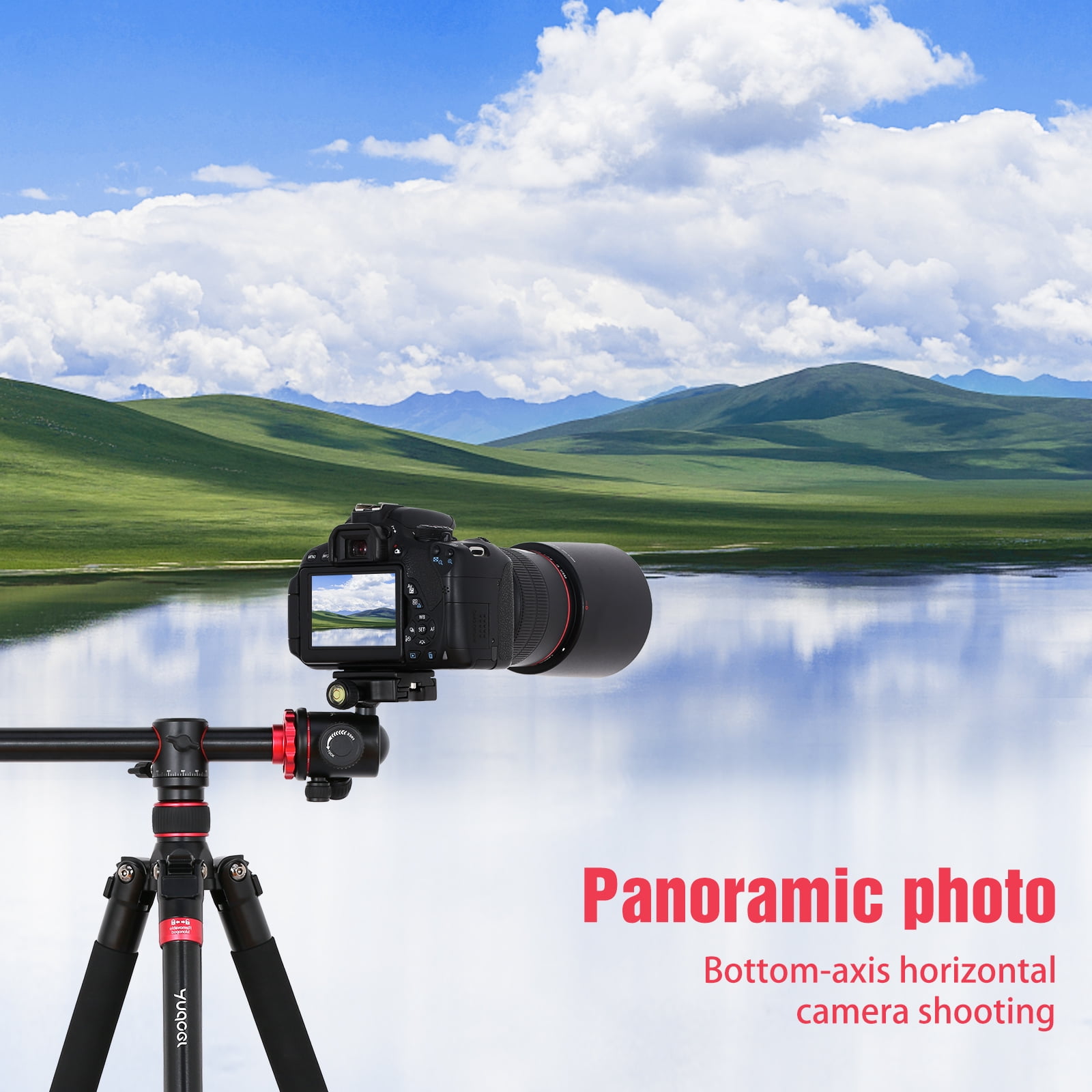 Tripod,Ball Head Ttt-012 Inch Alloy Plate Max. Load Panoramic Rotatable ...