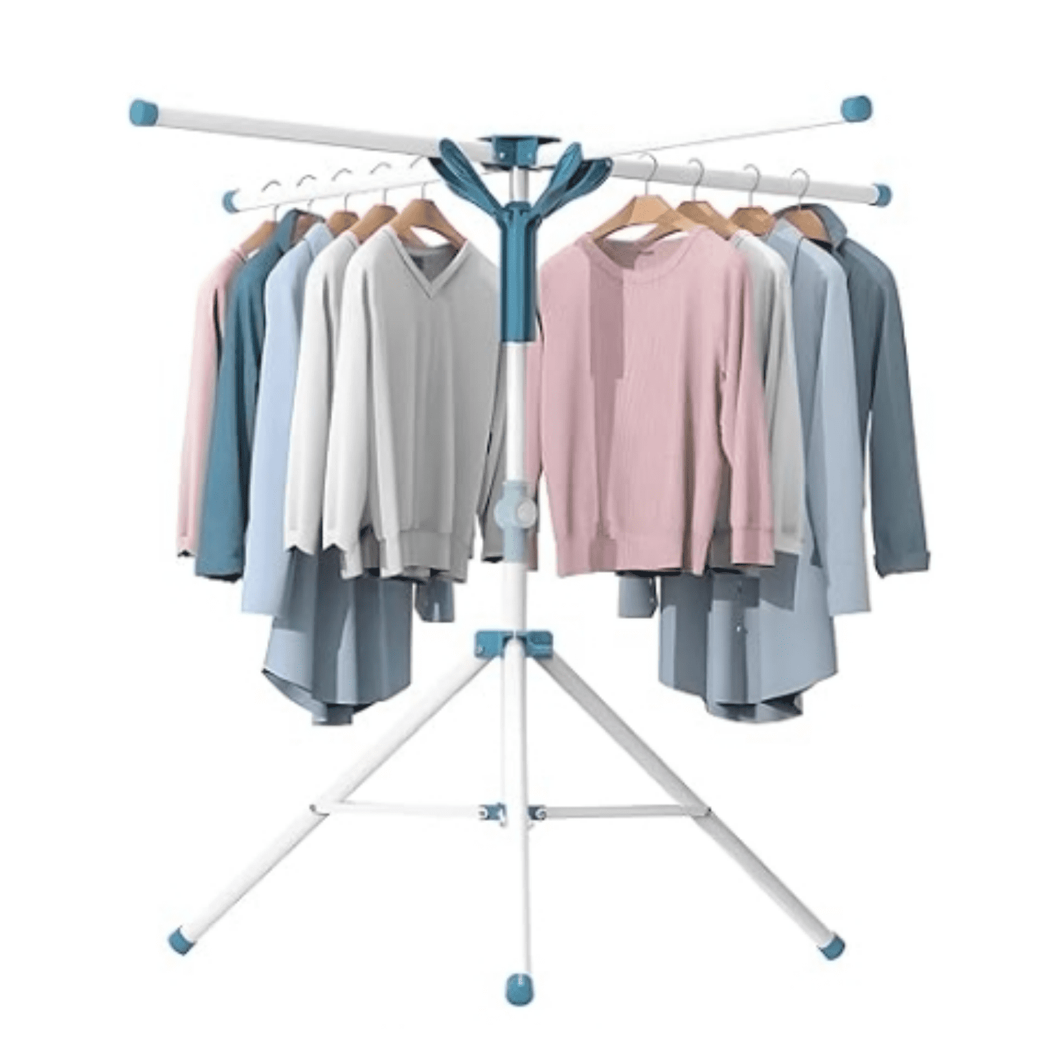 Tripod Clothes Drying Rack Folding Indoor, Portable Drying Rack ...
