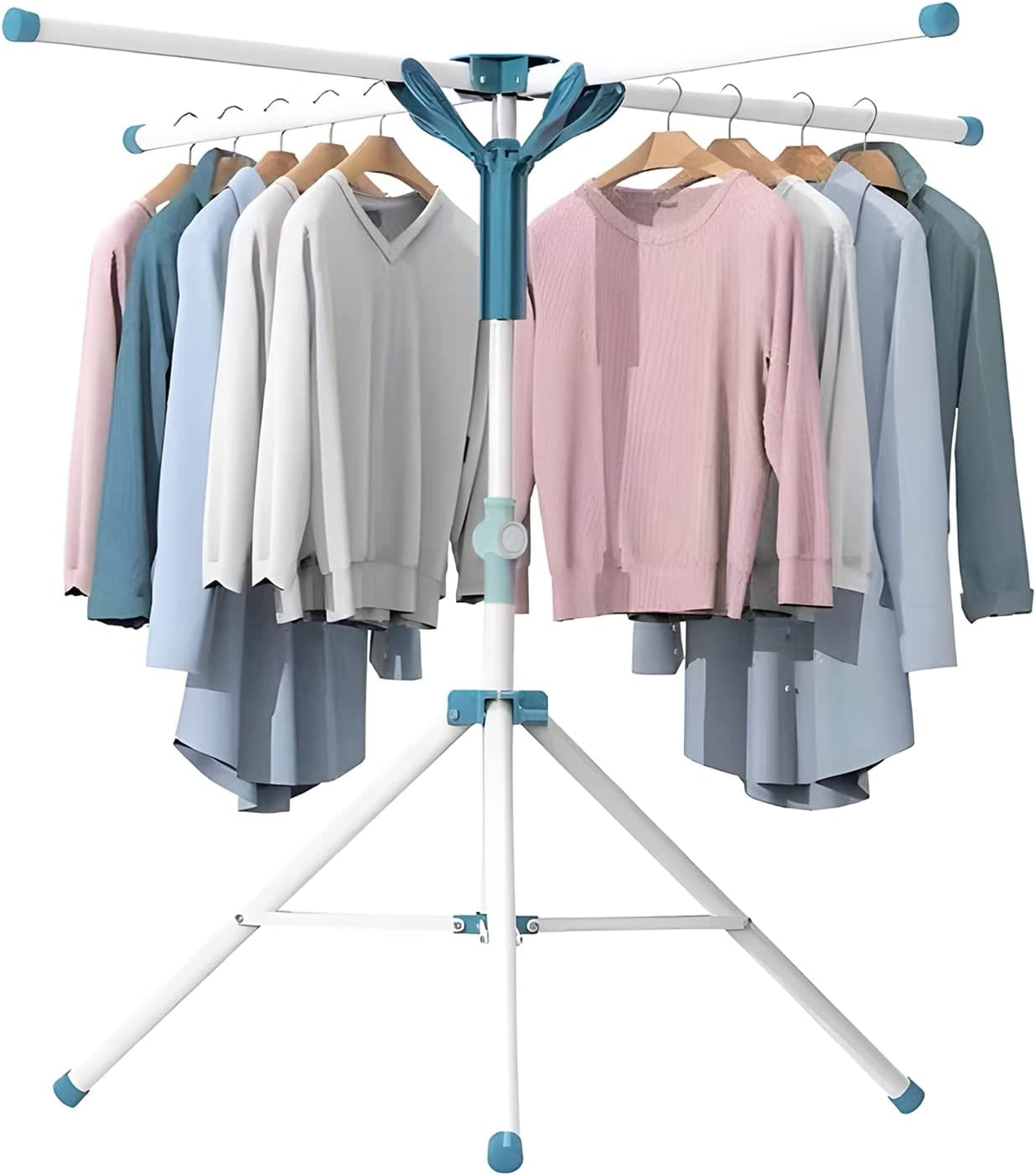 Tripod Clothes Drying Rack Folding Indoor, Portable Drying Rack ...