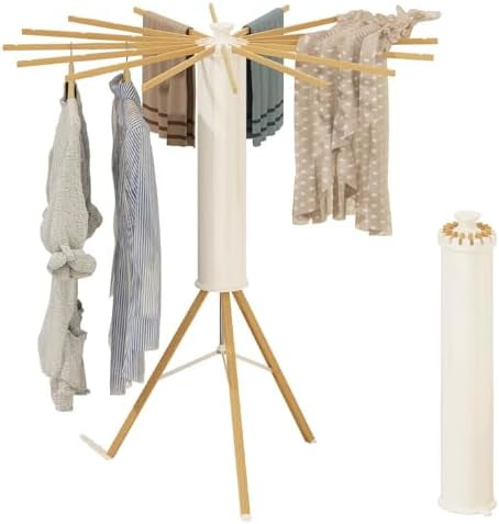 Tripod Drying Rack, Foldable Octopus Standing Drying Rack Clothing with ...