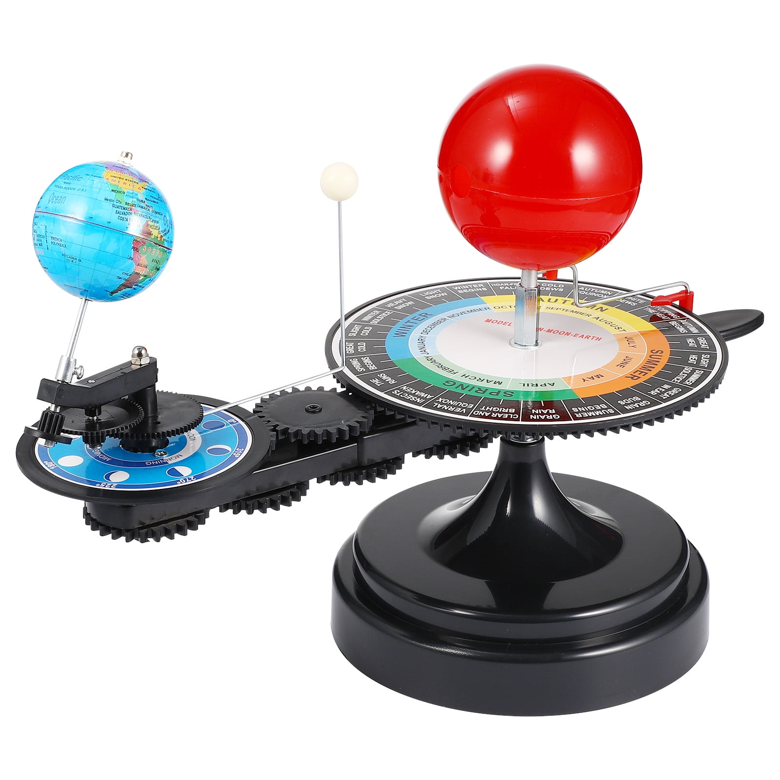 Tripod Educational Kit Earth's Rotation Rotating Solar System Model ...