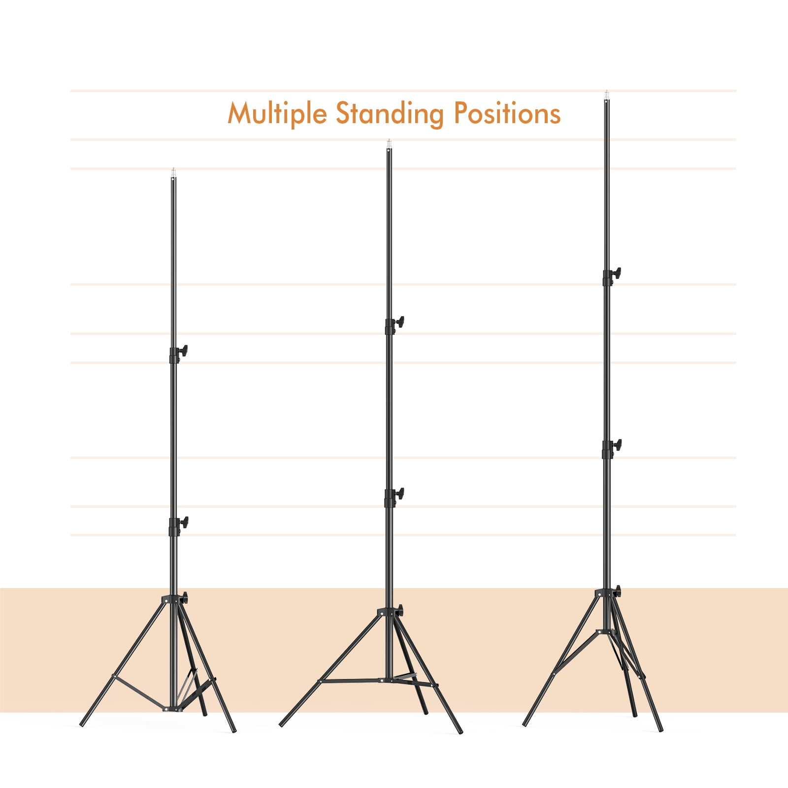 Tripod,1/4 Inch Screw Stand Heavy Duty Inch Screw Studio With 1/4 Inch ...