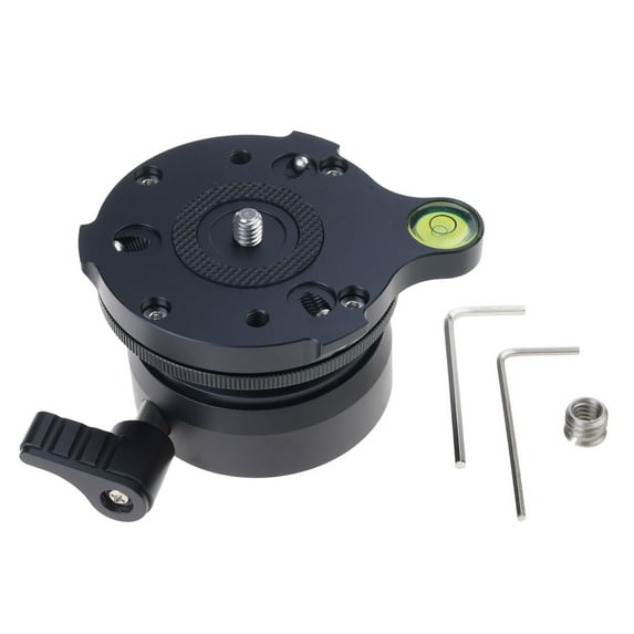 Tripod Leveling Base Half Quick Tilted up and Down 15 Degrees Any ...