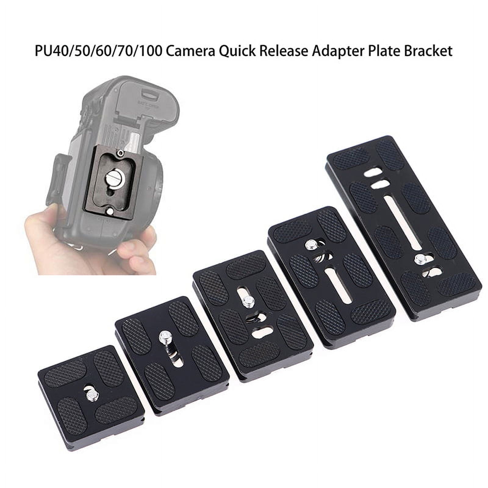 Tripod Monopods PU-40 Quick Release Plate Bracket PU50 60 70 100 Camera ...