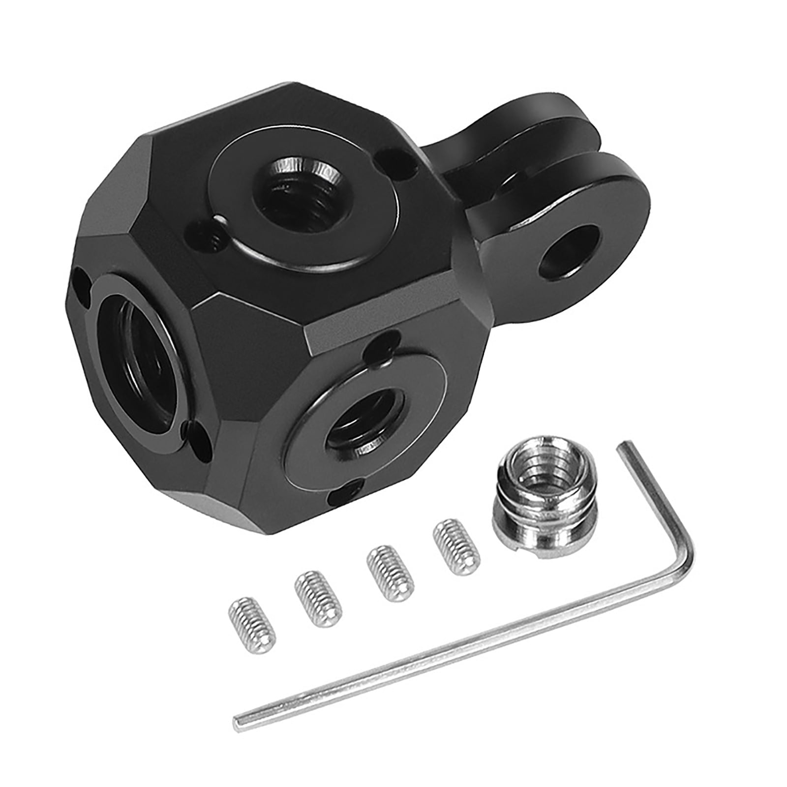 Tripod Mount Converter Connector 1/4" 3/8" Holes for DSLR Camera Vlog ...