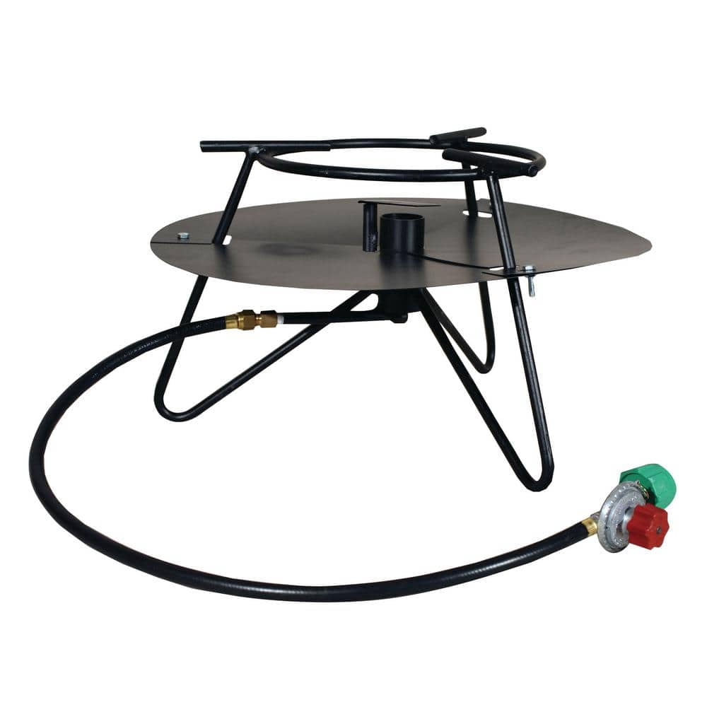 Tripod Portable Propane Gas Jet Outdoor Cooker with Baffle - Walmart.com