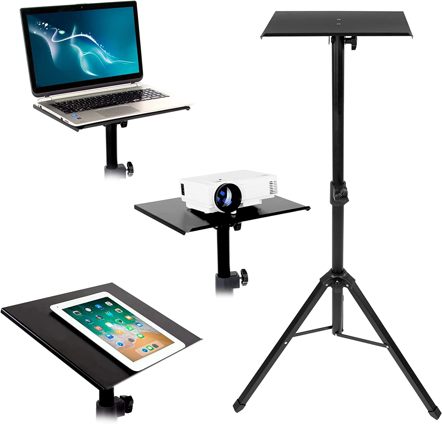 Tripod Projector Stand - Laptop Stand Tripod - Tall Projector Stand for ...