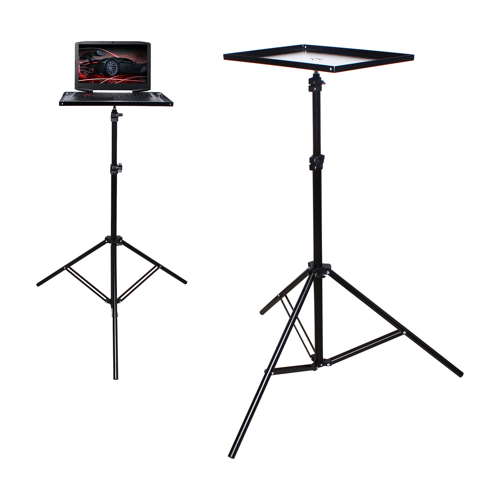 Tripod Projector Stand, Laptop Tripod Stand Adjustable Height 27 to 74 ...