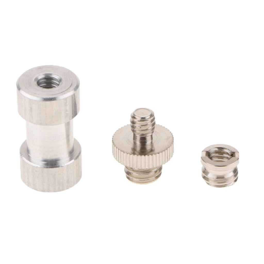 Tripod Screw Converter Adapter Mount 1/4'' Female to 3/8'' Male /4 & 1/ ...