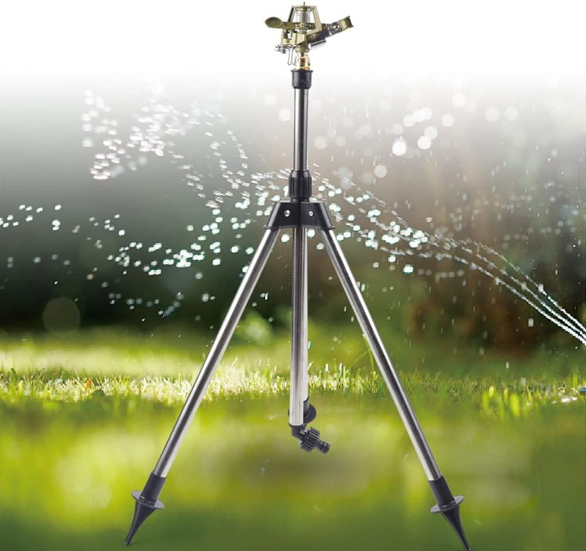 Tripod Sprinkler 15-360 Degree Stainless Steel Sprinkler Bracket with ...