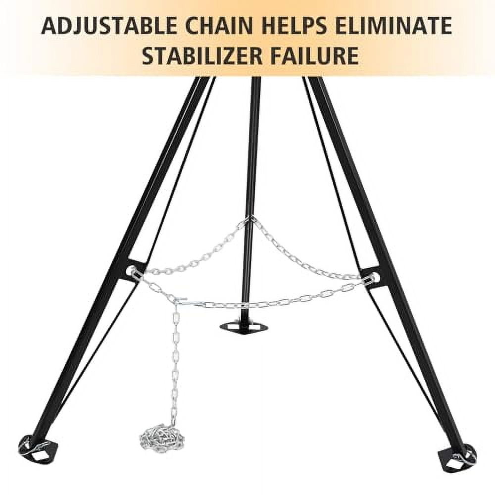 Tripod Stabilizer Jack for 5th Wheel Trailer RV - 5000lb Load Capacity ...