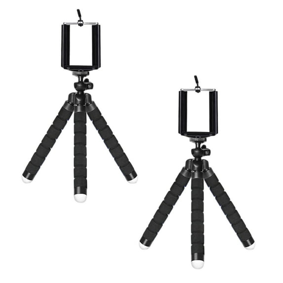 Tripod Stand with Clip 360 Degree Rotating Selfie Tripod Adjustable ...