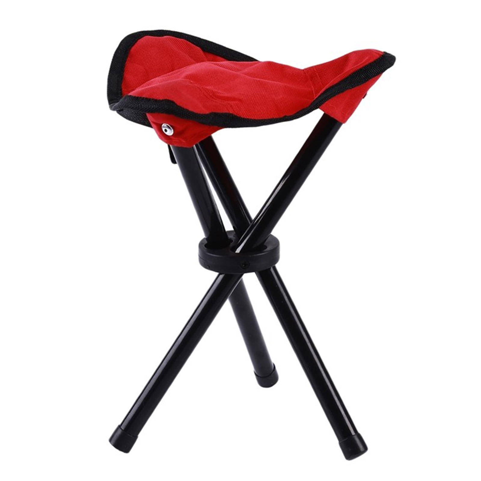 Tripod Stool Portable Use Height 12in Foldable 3 Leg Chair for Hiking ...