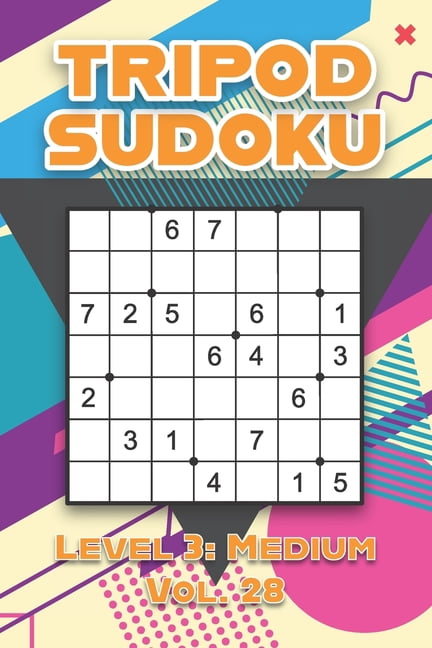 Tripod Sudoku Level 3: Medium Vol. 28: Play Tripod Sudoku With ...