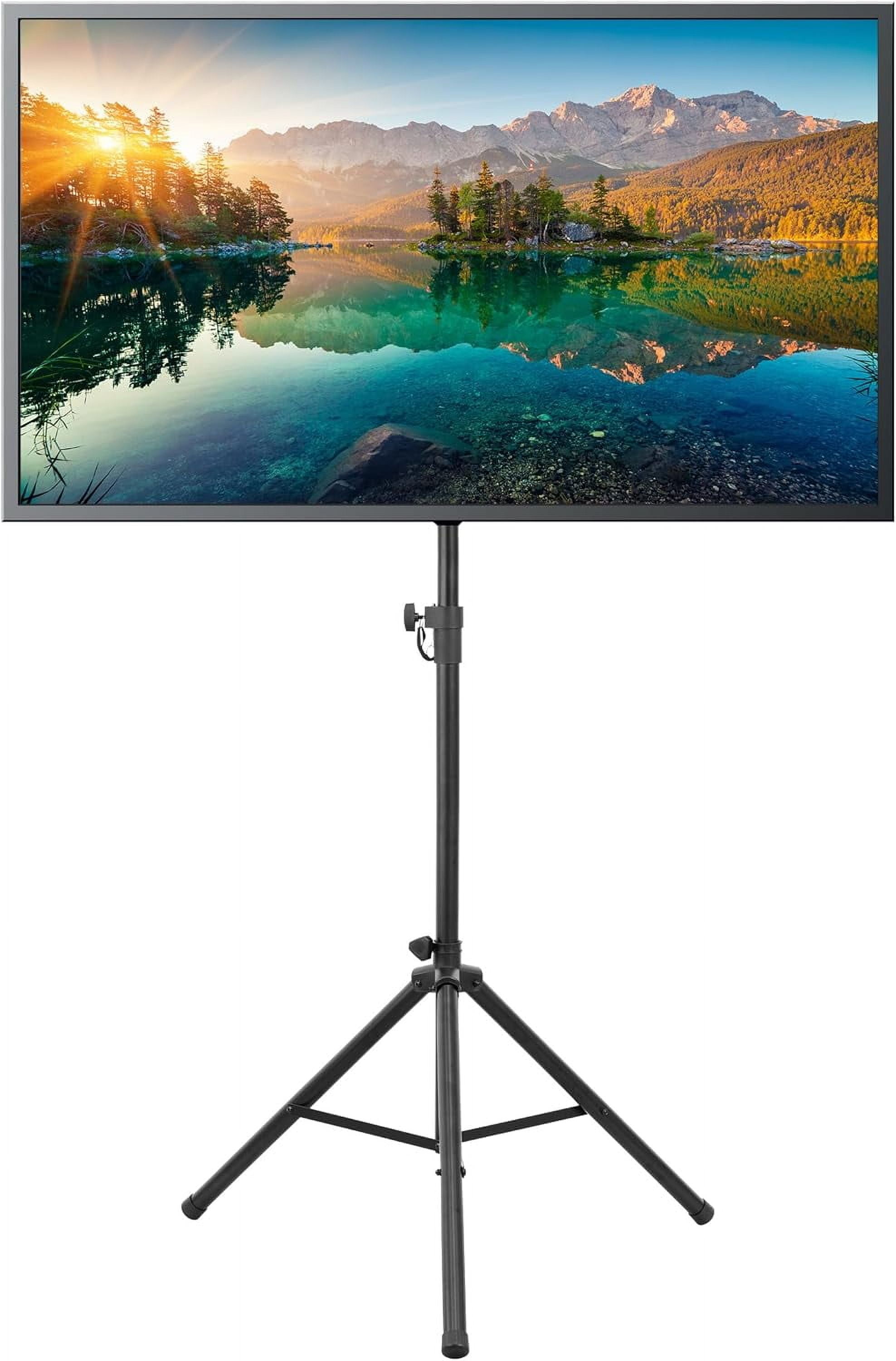 **tripod tv stand – portable tv tripod for flat screens 32-70 inch ...