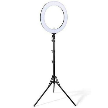 Bower Brand 16-inch White and RGB LED Ring Light Kit with Tripod; Black ...