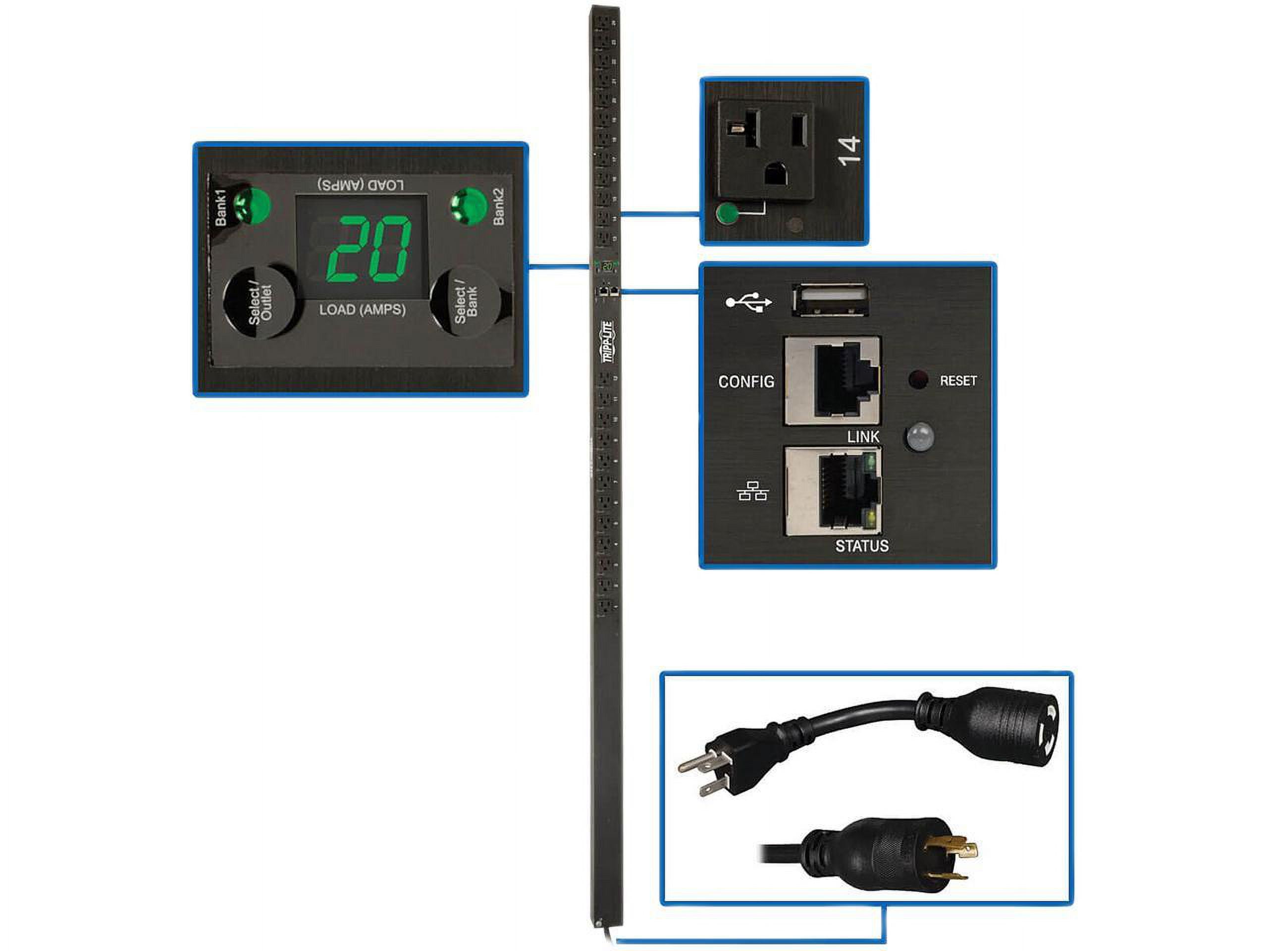 Tripp Lite 1.9 kW Single-Phase Switched PDU, LX Platform, Outlet ...