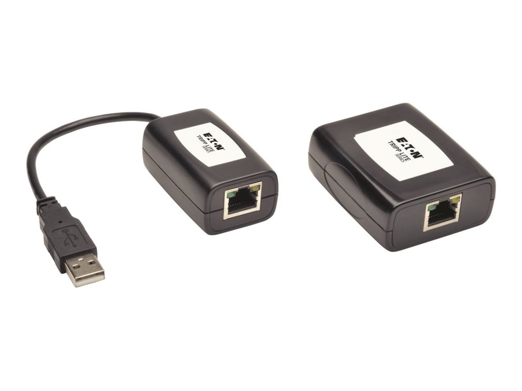 Tripp Lite 1-Port USB 2.0 Over Cat5/Cat6 Ethernet Cable Extender Kit ...