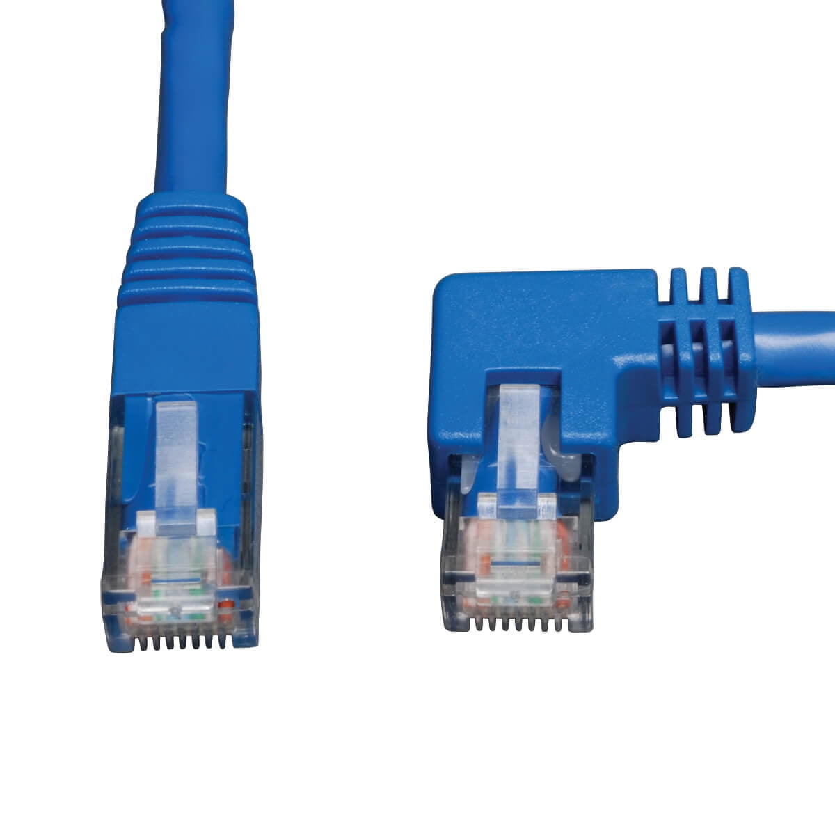 Tripp Lite 10 ft. Cat6 Gigabit Molded Patch Cable (RJ45 Right Angle M ...