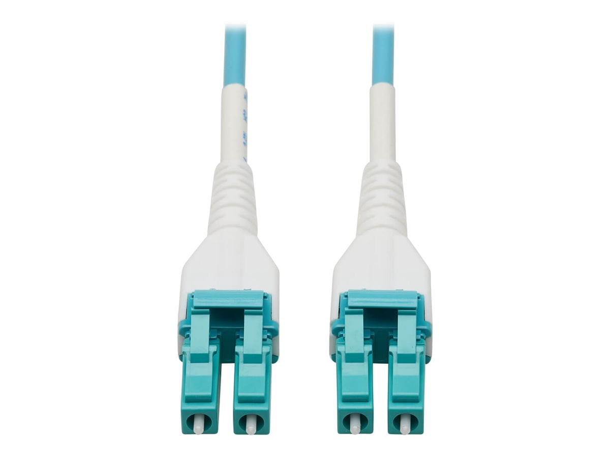 Tripp Lite 100G Duplex Multimode 50/125 OM4 Armored Fiber Optic Cable ...