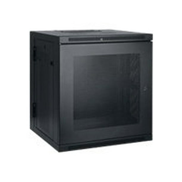 Tripp Lite 10U Wall-Mount Rack Enclosure Cabinet, Hinged Back, Low ...