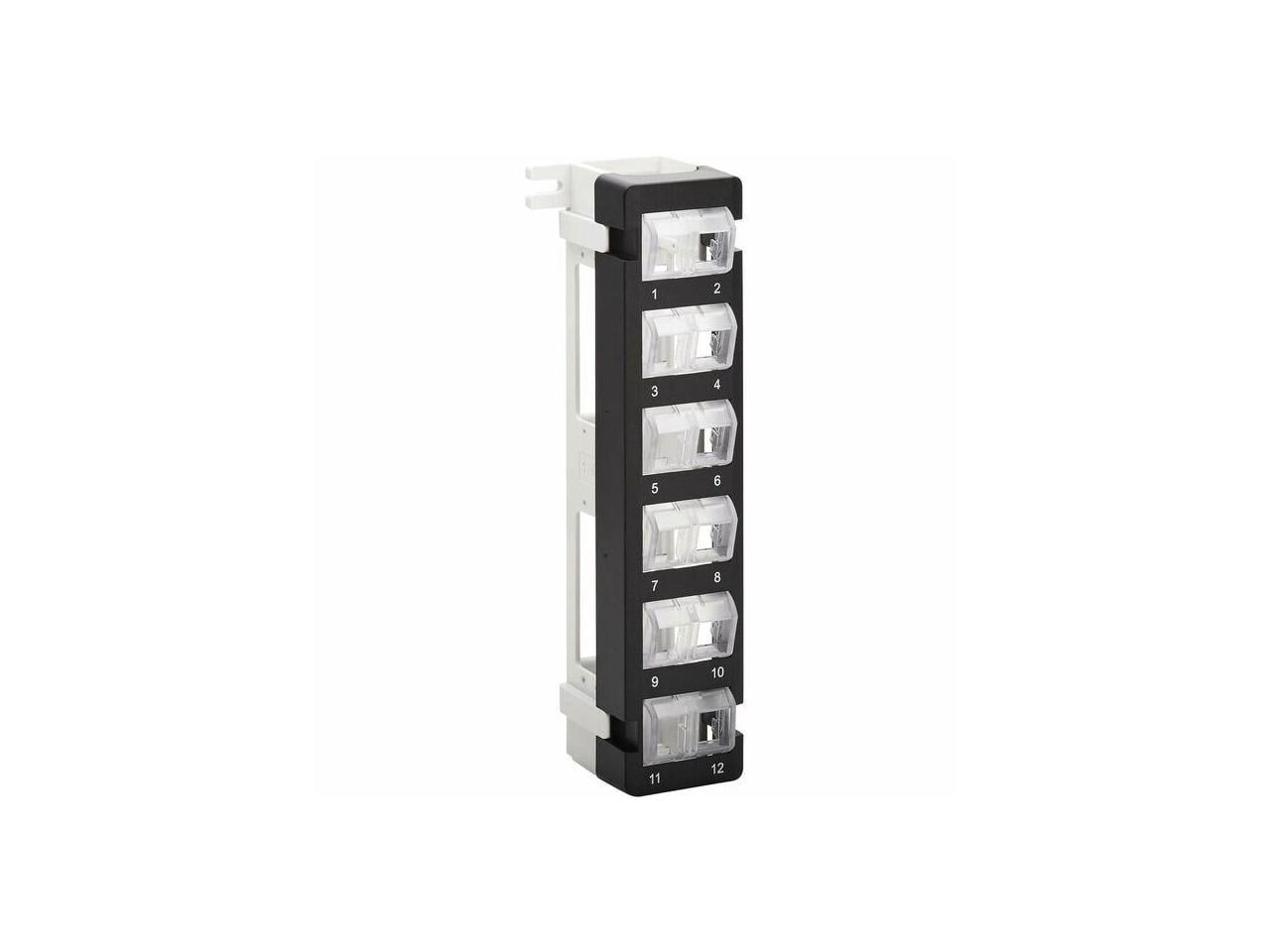 Tripp Lite by Eaton 12-Port Wall-Mount Patch Panel for UTP Keystone ...