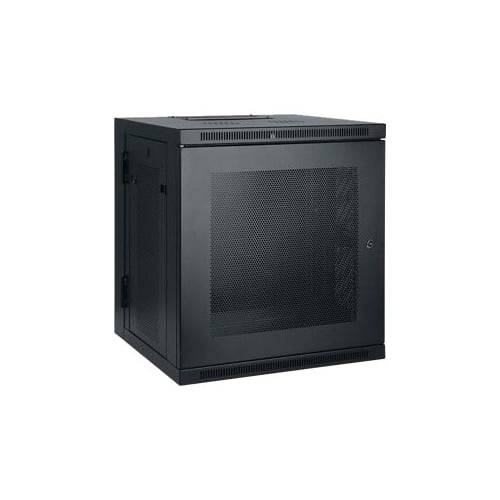 Tripp Lite 12U Wall-Mount Rack Enclosure Cabinet, Hinged Back, Low ...
