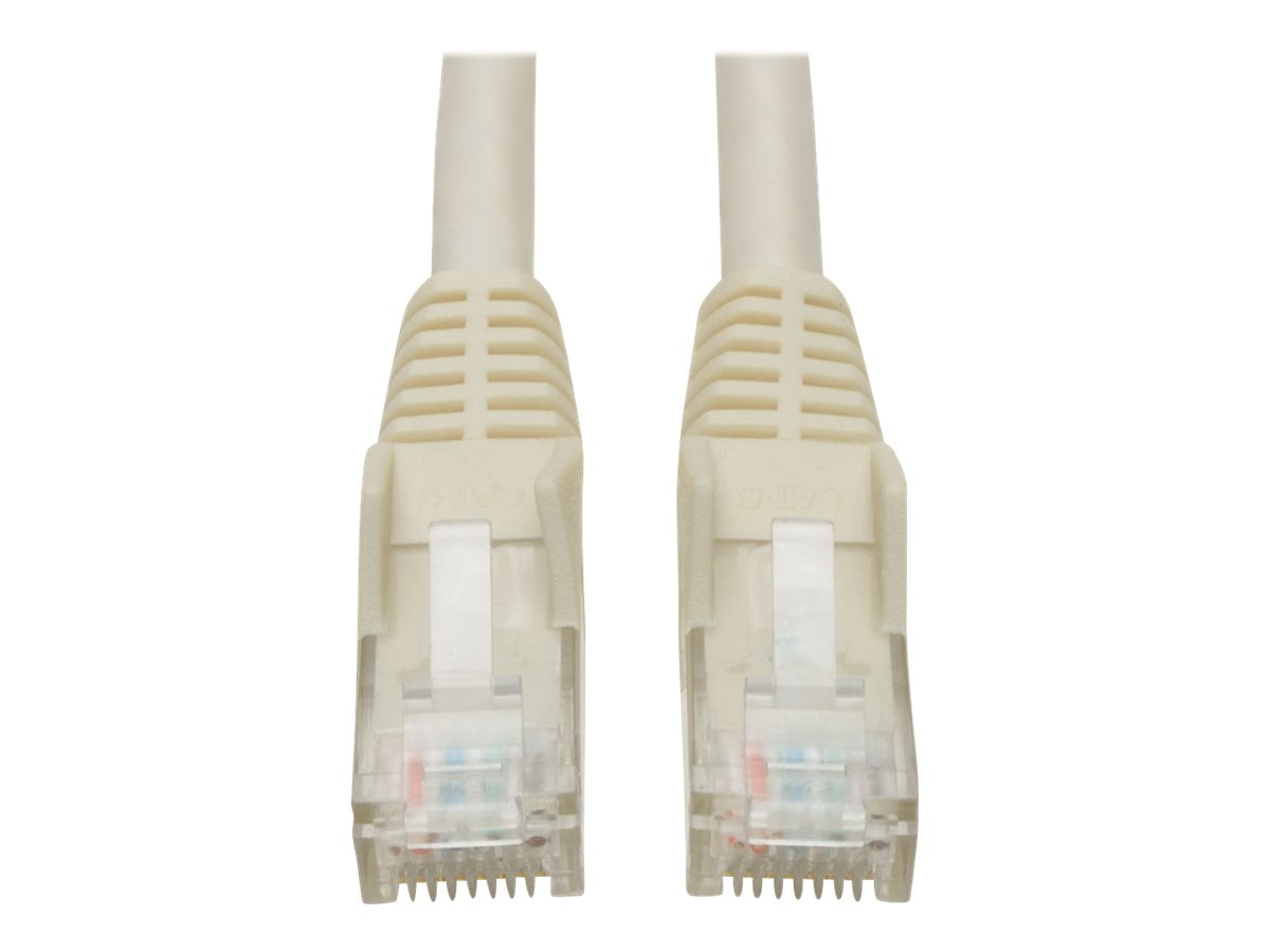 Tripp Lite 14' Cat6 RJ45/RJ45 Snagless Molded Patch Cable White N201 ...