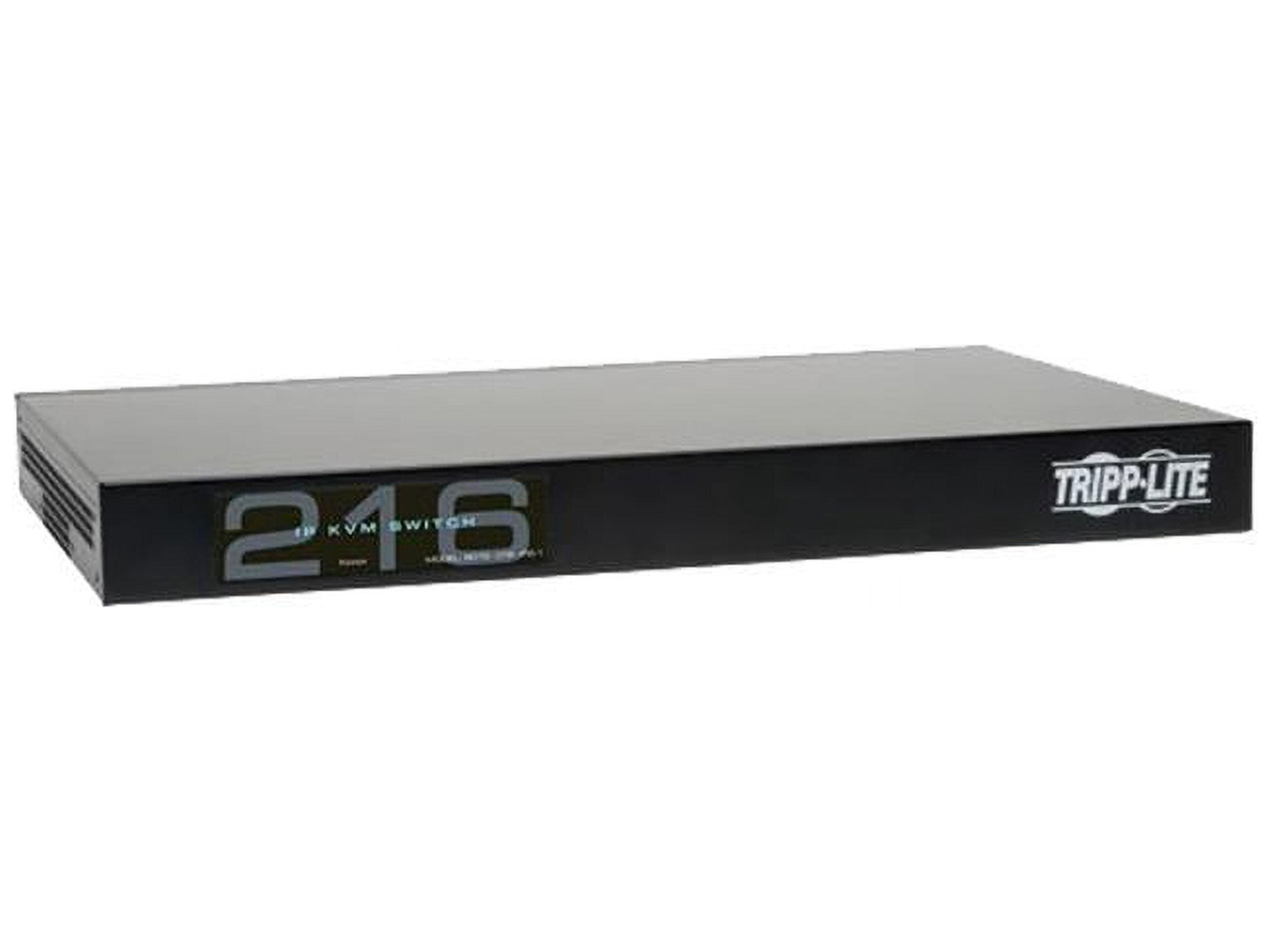 Tripp Lite 16-Port Cat5 1U Rack-Mount KVM Switch with IP Remote Access ...