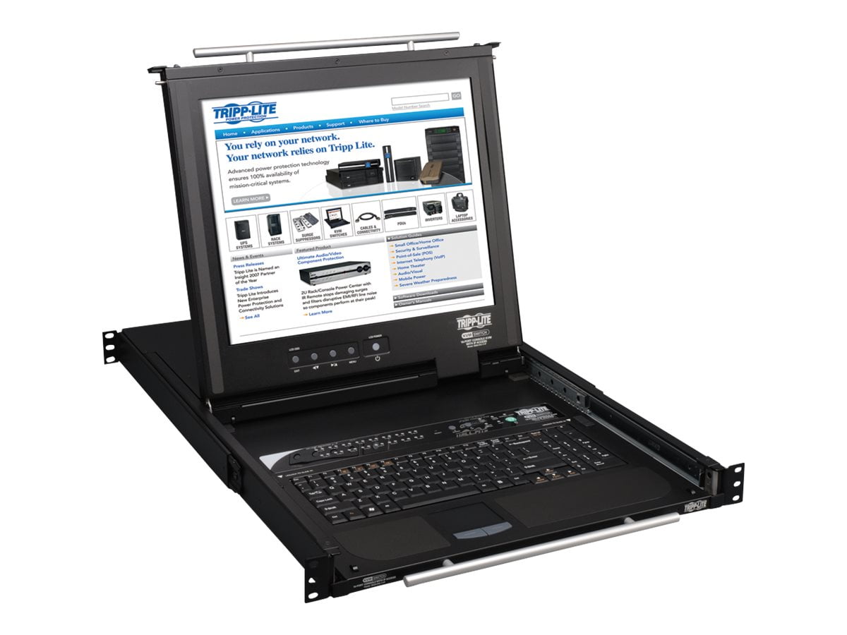 Eaton - KVM switch - 16 x KVM port(s) - 1 local user - rack-mountable ...