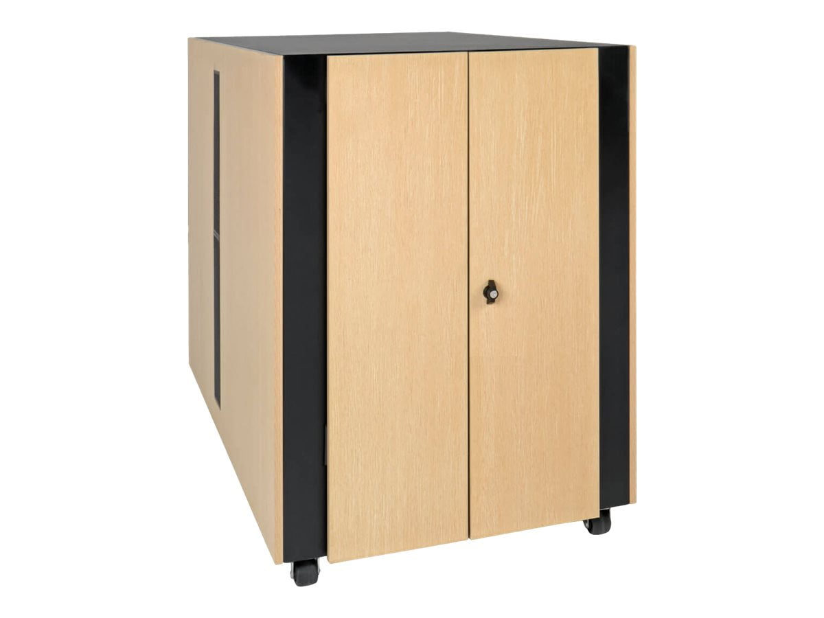 Eaton Tripp Lite Series 18U Soundproof Rack Enclosure Server Cabinet ...
