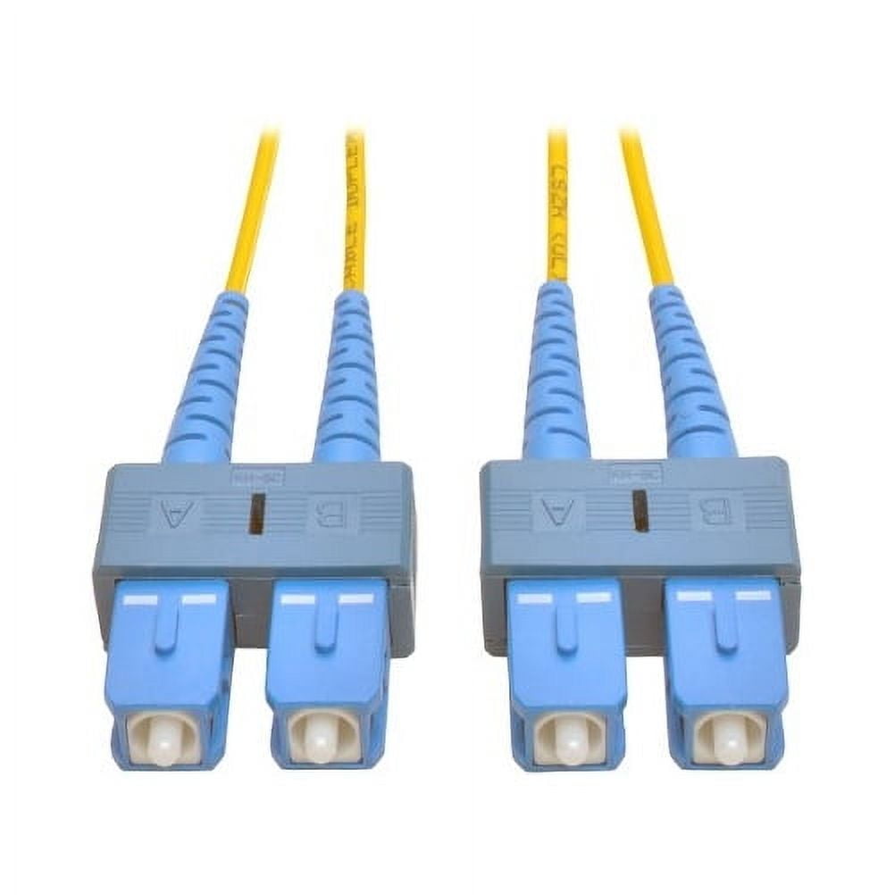 Tripp Lite 1M Duplex Singlemode Fiber Optic Patch Cable 3.3 ft Yellow ...